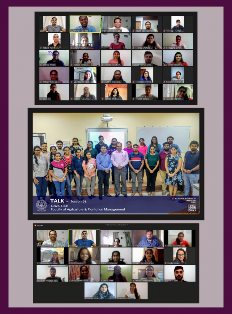 FAPM Undergraduates Got a New Way to “Talk” – Wayamba University of Sri ...