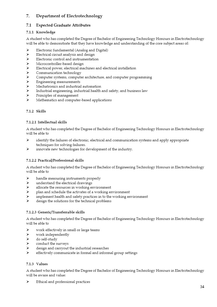 Faculty of Technology – Wayamba University of Sri Lanka