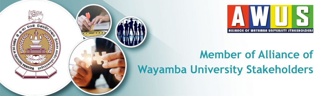 Member of Alliance of Wayamba University Stakeholders – Wayamba ...