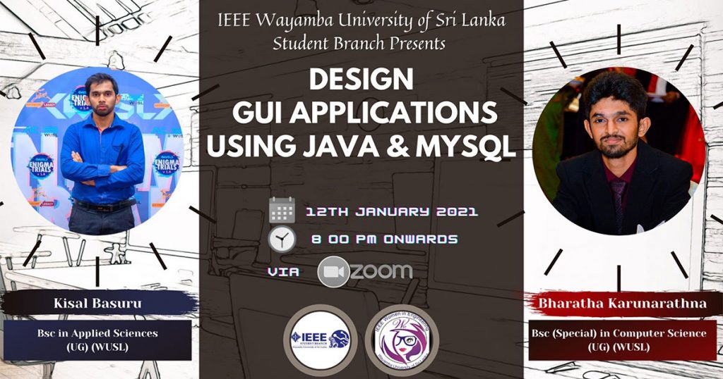 Design GUI Application Technical Webinar – Wayamba University of Sri Lanka