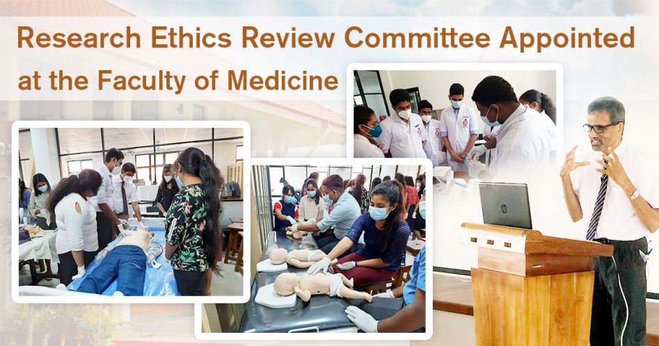 Research Ethics Review Committee Appointed at the Faculty of Medicine ...
