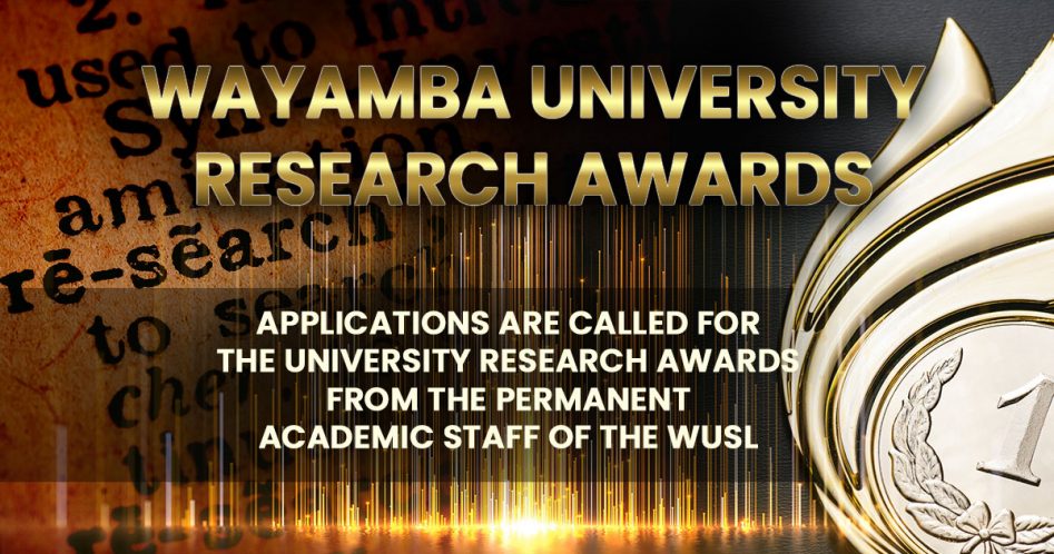 Research News – Wayamba University of Sri Lanka
